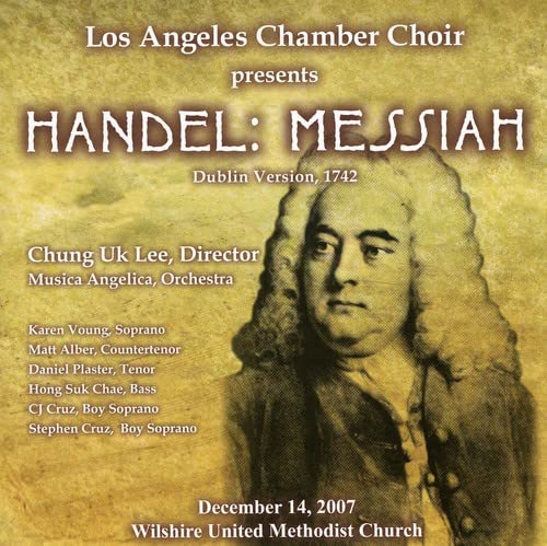 Los Angeles Chamber Choir - Messiah - Amazon.com Music