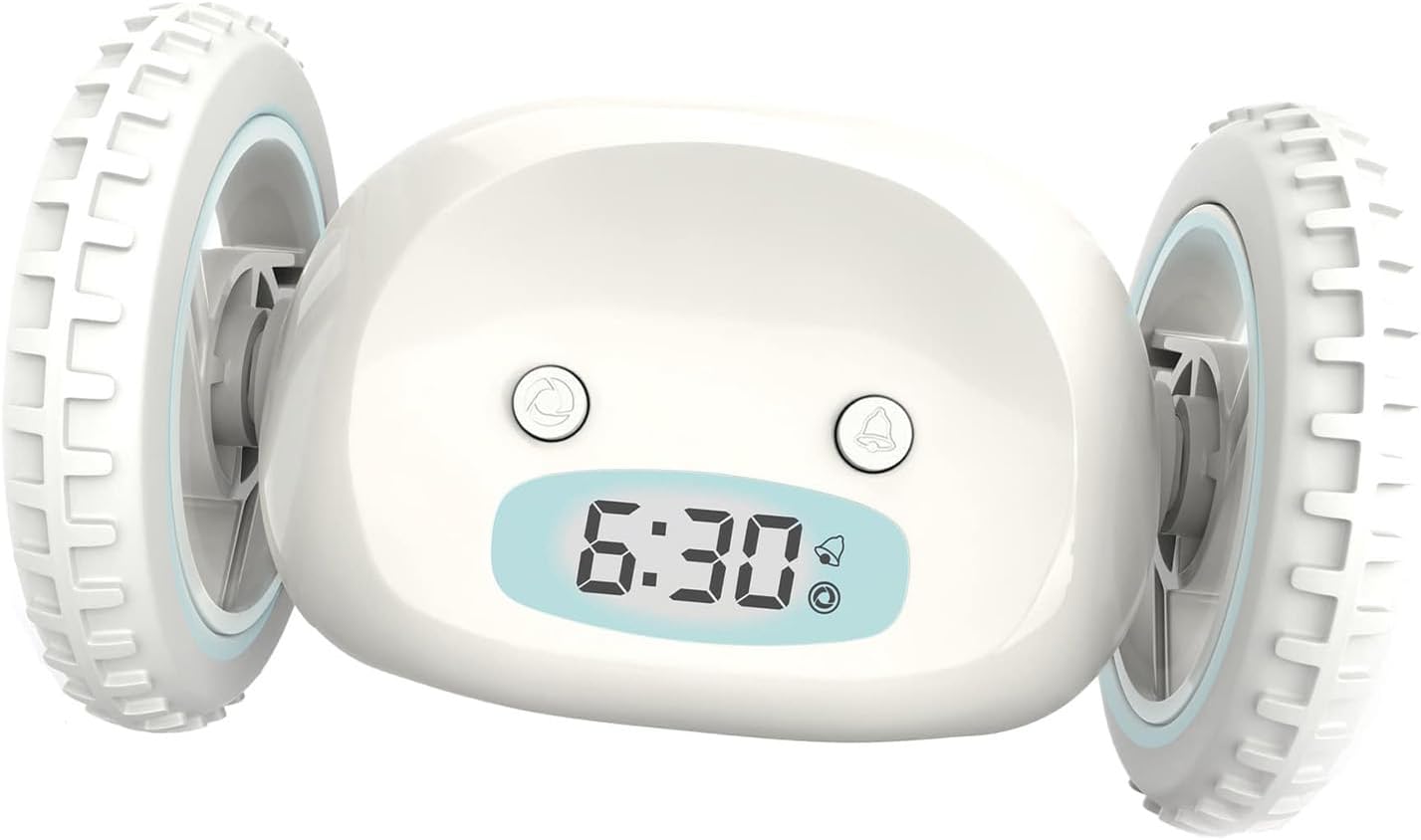 Amazon.com: CLOCKY Extra Super Loud Alarm Clock for Heavy Sleepers ...