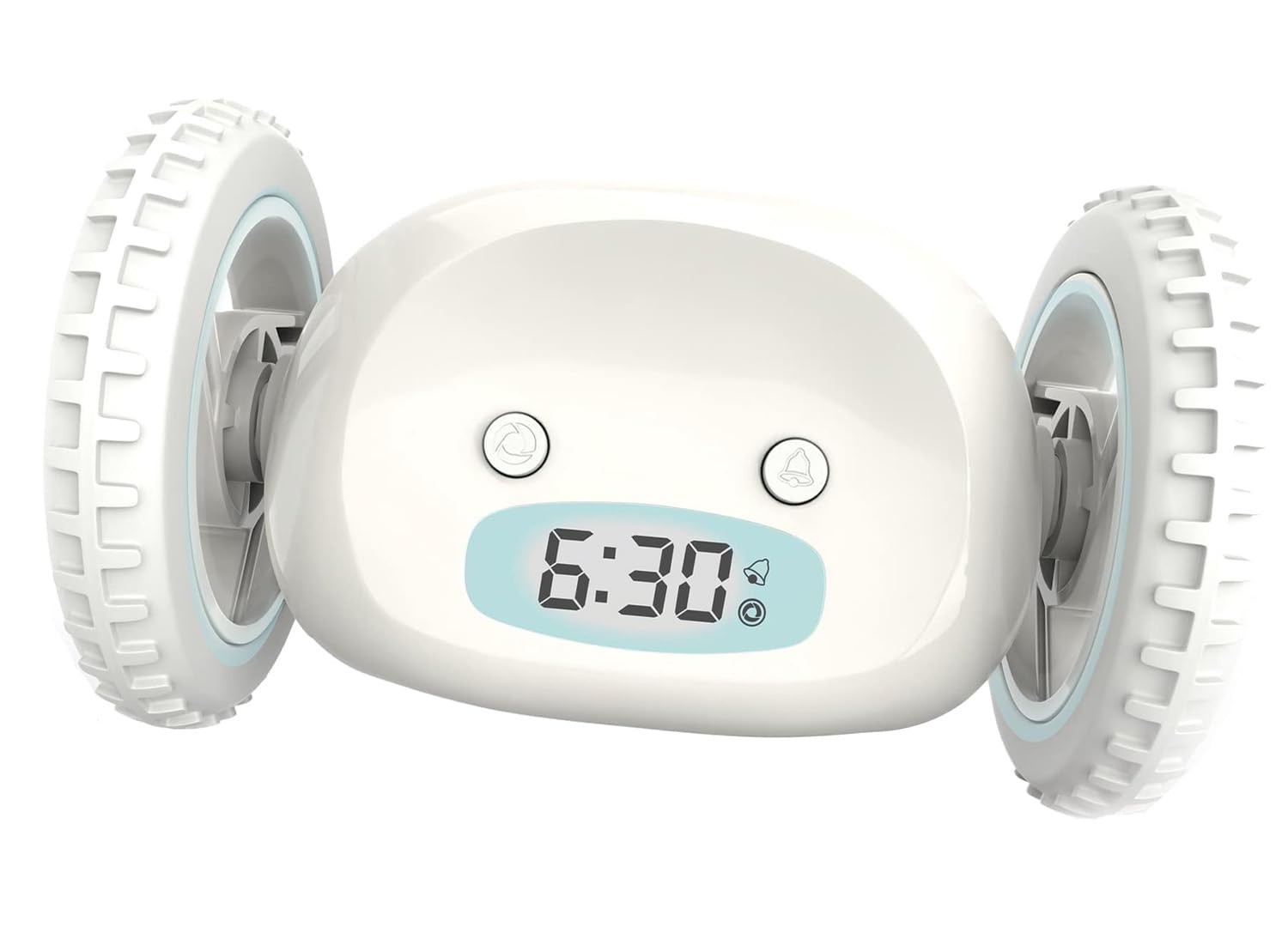 CLOCKY Runaway Moving Extra Super Loud Alarm Clock for Heavy Sleepers ...