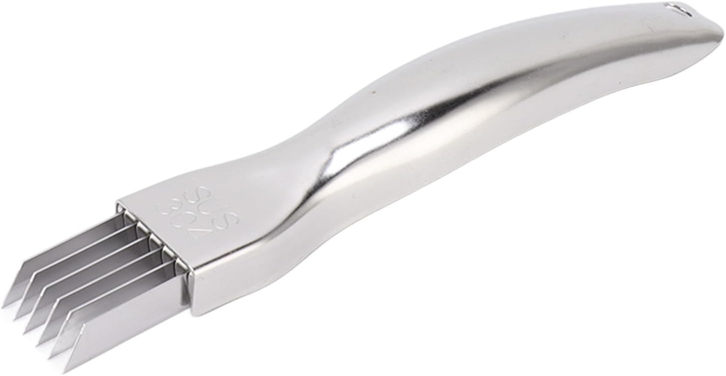 Amazon.com: Scallion Cutter, Stainless Steel Vegetable Green Onion ...