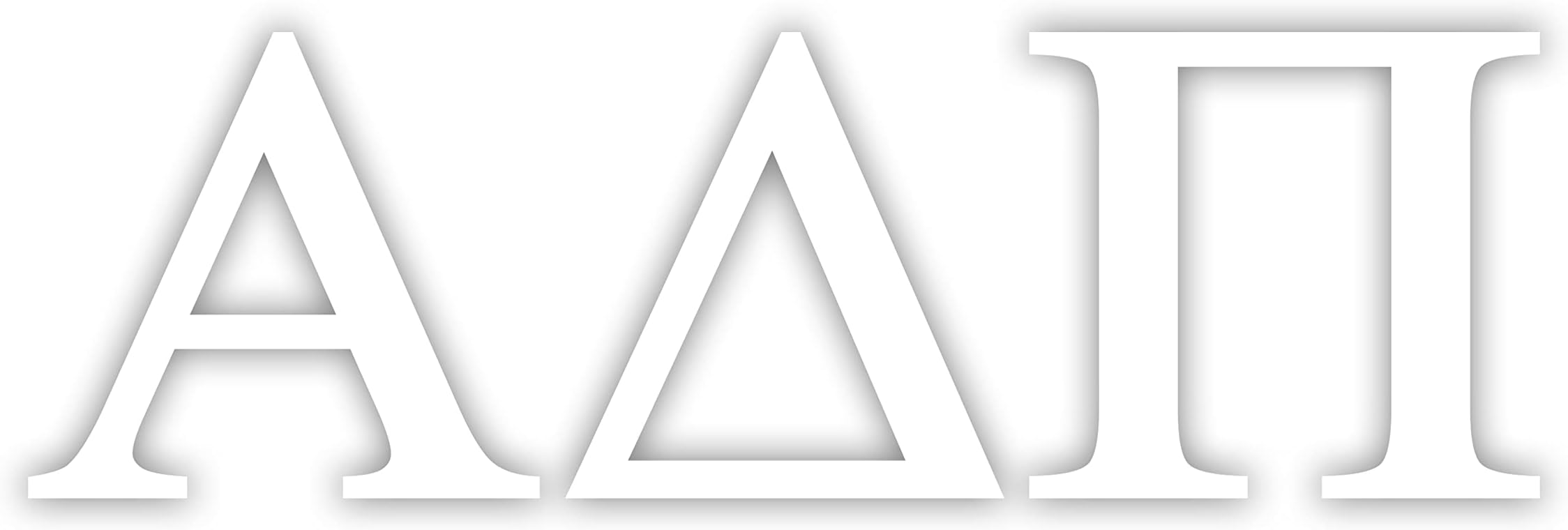 Amazon.com: Officially Licensed Alpha Delta Pi 8" x 3" Window Decal ...