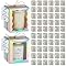 Amazon.com: ReliThick 100 Set Candles Gift Boxes Include 100 Pcs ...