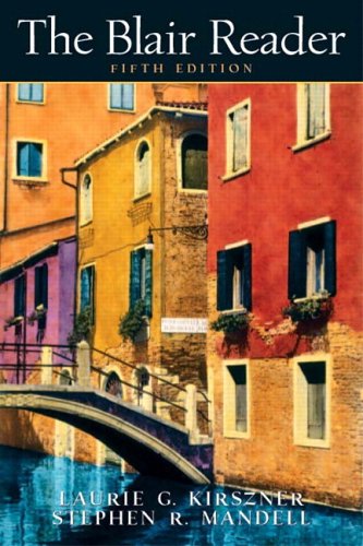 The Blair Reader: 9780131880368: Reference Books @ Amazon.com