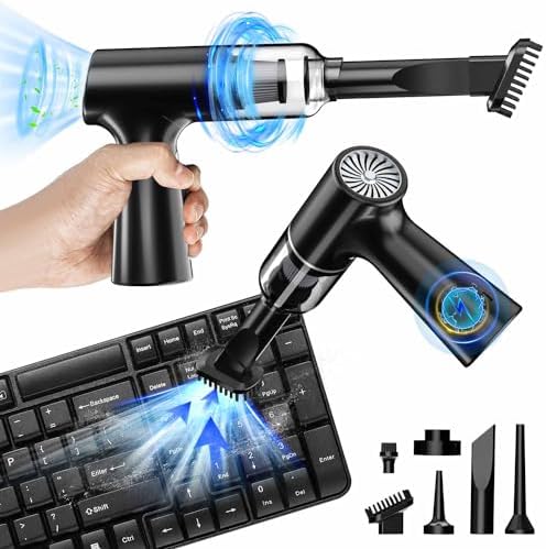 Amazon.com: IFTHFOUR Computer Vacuum Cleaner-Compressed Air Duster-Air ...