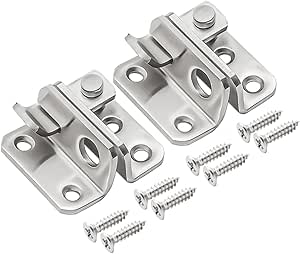 Amazon.com: GOSHUN 2Pcs Flip Latch Stainless Steel Slide Latch Solid ...