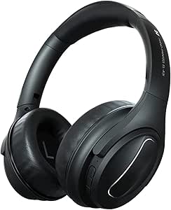 ANC Active Noise Cancelling Wireless Headphones,Over-Ear Apt-X Low ...