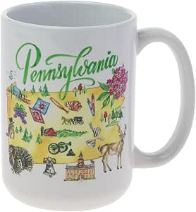 Amazon.com: Boston International Coffee Mug Rosanne Beck State ...