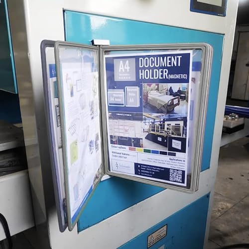 Infomate Wall Unit Folder A4 with 5 Folders - Wall Hanging Documents ...