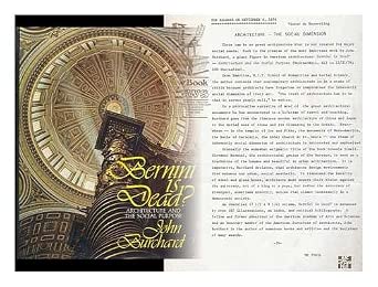 Amazon.com: Bernini is dead?: Architecture and the social purpose ...