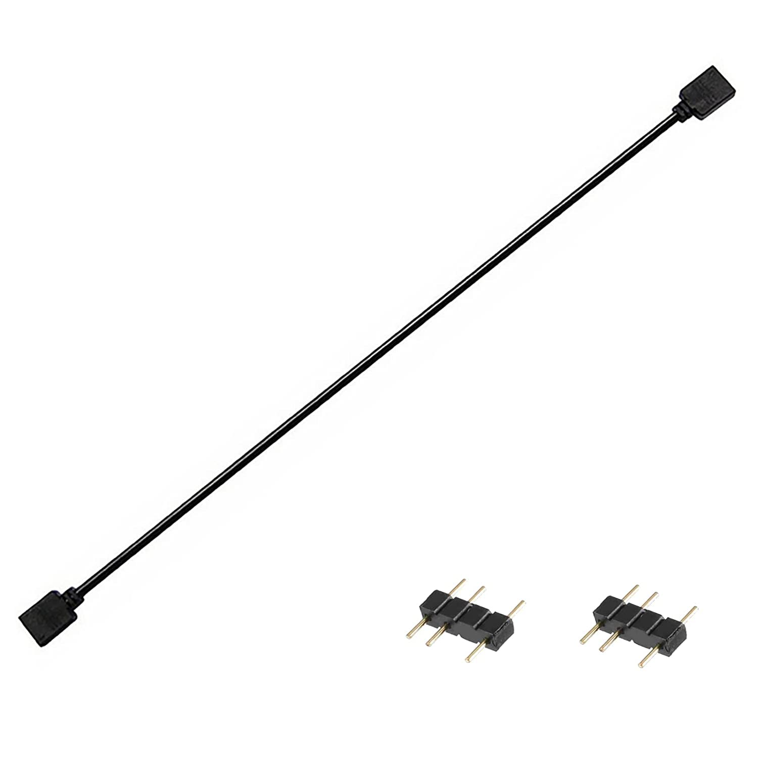 Yakuri Computer Motherboard Extension Cable, 5V Argb 3-Pin Connector ...