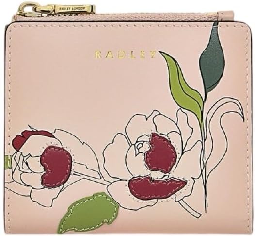 Amazon.com: RADLEY London Wild Roses Small Bifold Card Wallet ...