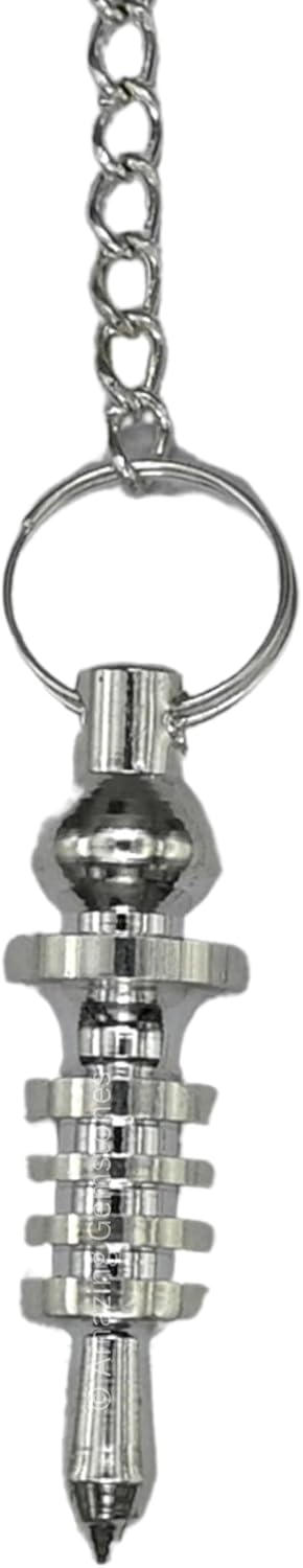 Amazon.com: Amazing Gemstone Healing Metal Pendulums for Divination ...