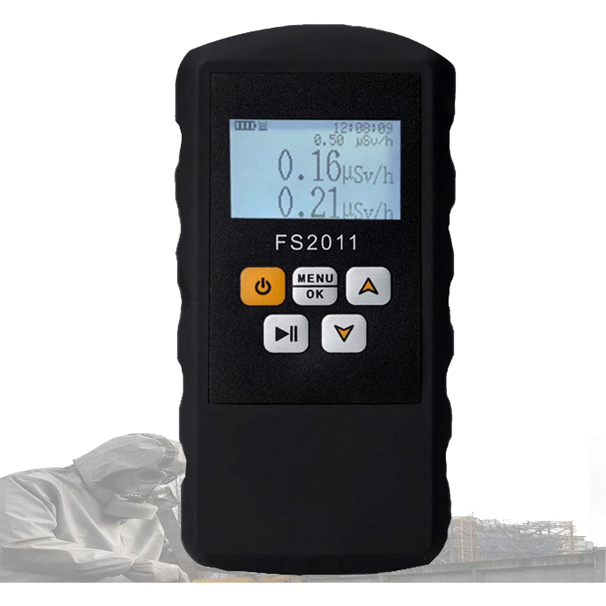 Geiger counter radiation measurement instrument gamma (γ) radiation, X ...