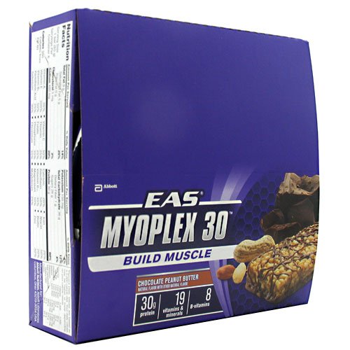 Amazon.com : EAS MyoPlex 30, Chocolate Peanut Butter, 2.99 oz (85g) - 6 ...