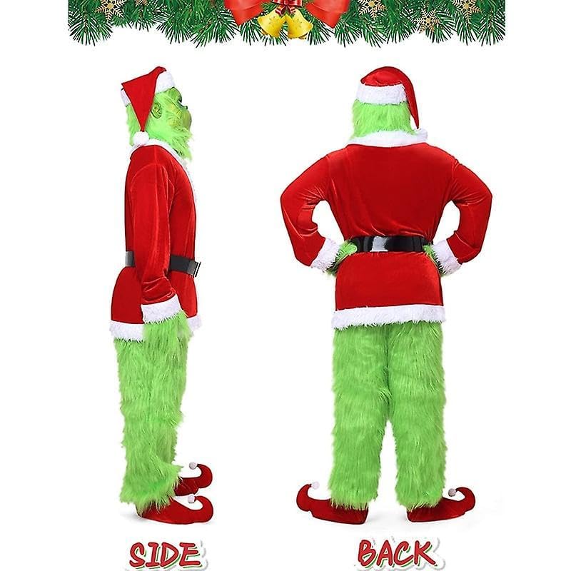 Snapklik.com : Beita Christmas Green Big Monster Santa Costume For Men ...