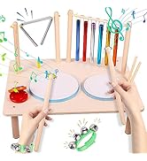 Amazon.com: Kids Drum Set for Toddlers Musical Instruments - Baby Drum ...