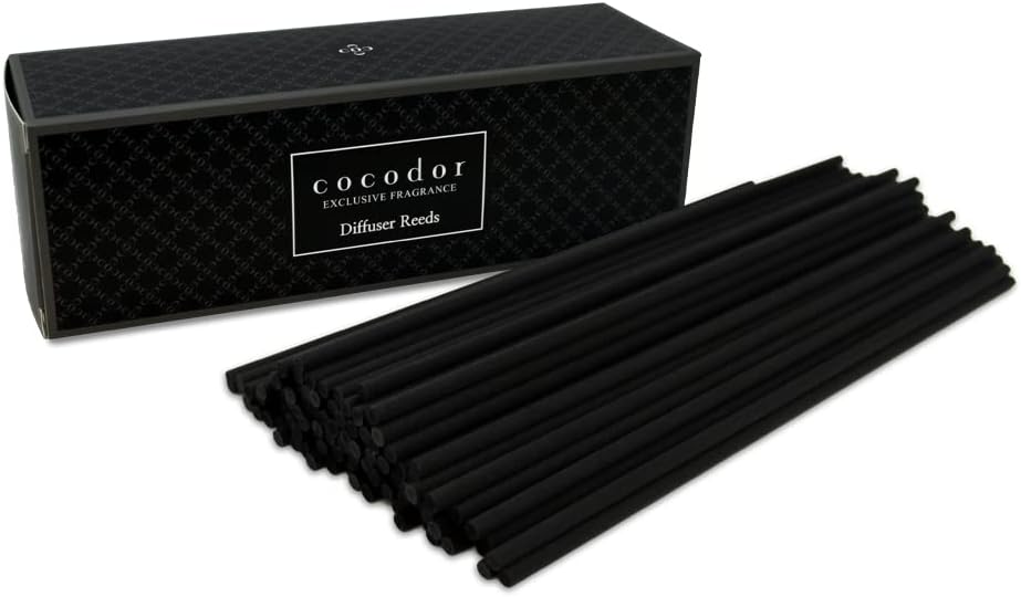 Amazon.com: 50PCS Reed Diffuser Sticks, Black Fiber Reed Diffuser ...