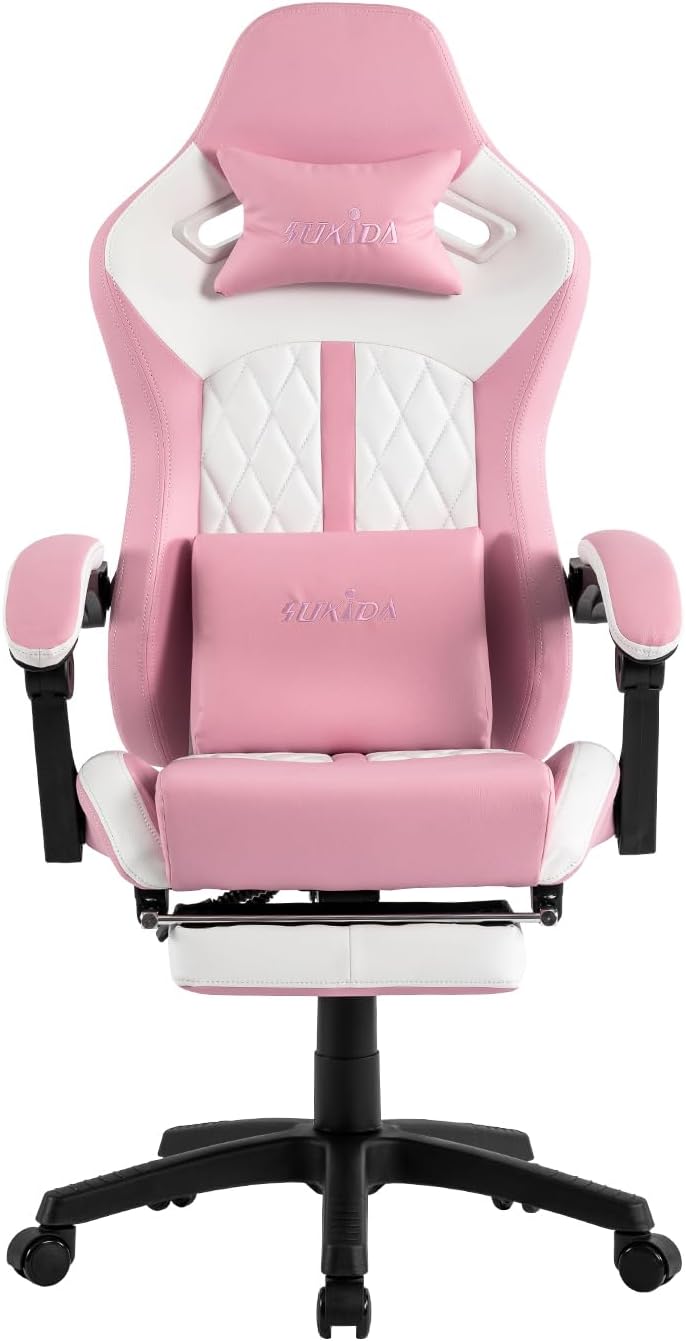 Amazon.com: Gaming Chair Ergonomic High Back Office Chair with Massage ...