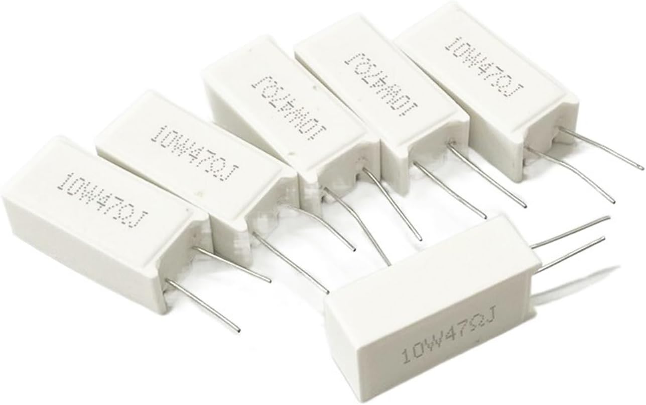 Amazon.com: 5 PCS Vertical Cement Resistance 10W 13K 15K 18K 20K 22K 24K 27K 30K 33K 39K 47K 50K ...