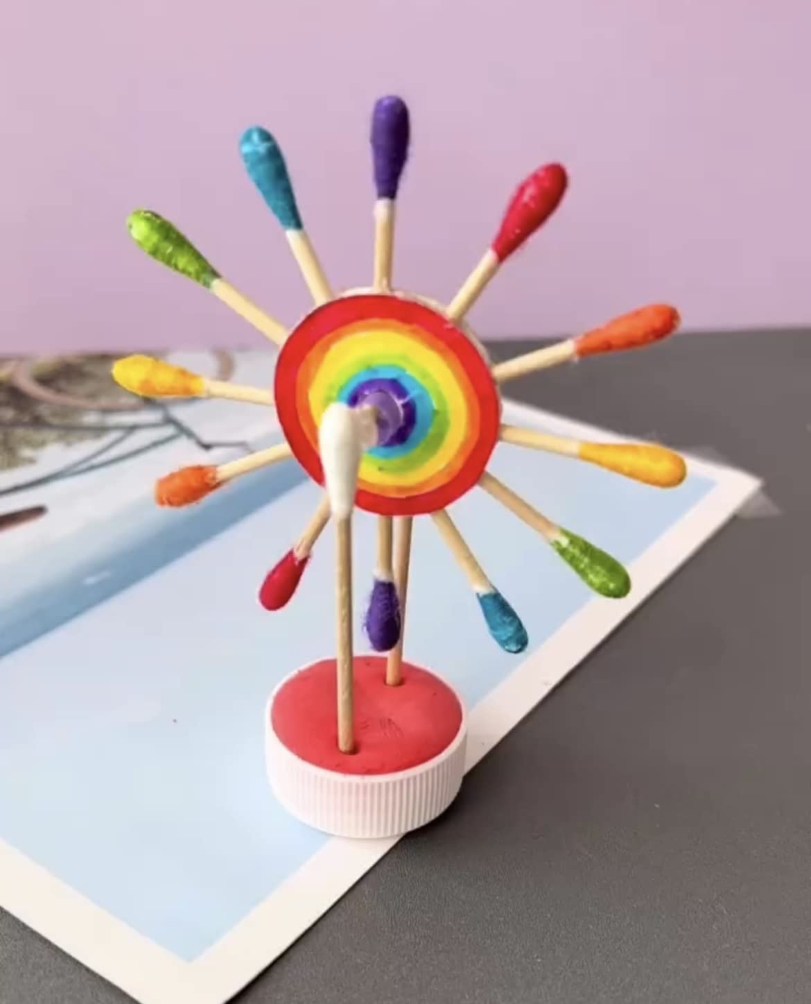 Amazon.com: Colorful Windmills Made from Recycled Eco Friendly ...