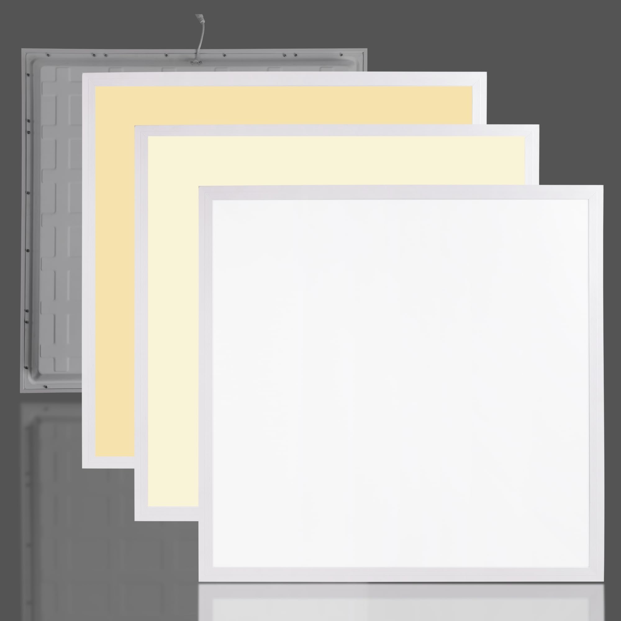 Mirrorstone 600 x 600 Square 40W Backlit LED Panel Light - Cool White ...