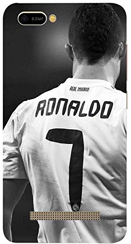 V K Art Gallery Ronaldo Pattern Printed Back Cover for Cover for Comio ...