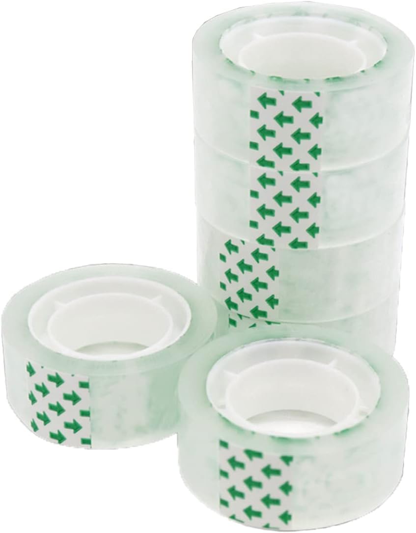 Amazon.com : Transparent tape refill, Crystal Clear Transparent Tape ...