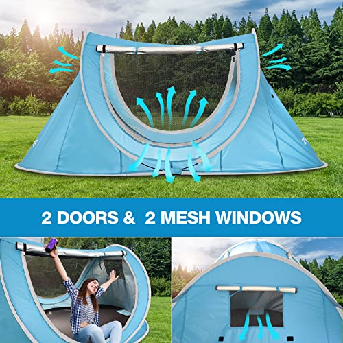 Snapklik.com : Easy Pop Up Tent 2 Person Waterproof Automatic Throw ...