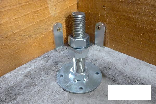 SHED BASE SYSTEM- QUICK JACK FOR HARD SURFACES- SUITABLE FOR - 12 FT X ...