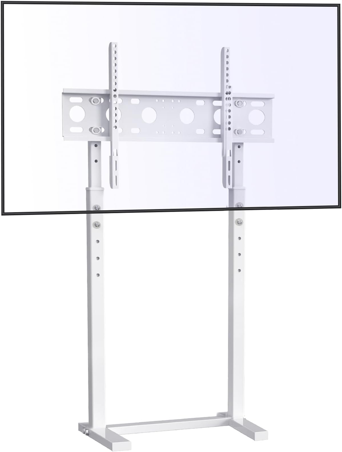 Amazon.com: Universal Floor TV Stand with Mount 80 Degree Swivel Height ...