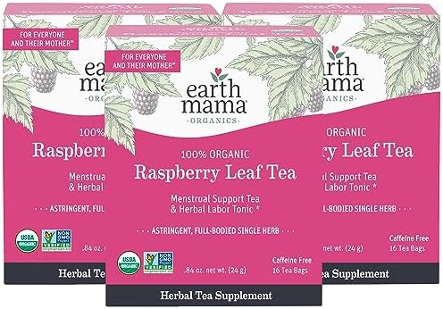 Amazon.com : Traditional Medicinals Organic Raspberry Leaf Herbal Tea ...