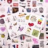 Amazon.com: 100Pcs Paris Sticker, French Stickers, Eiffel Tower Laptop ...