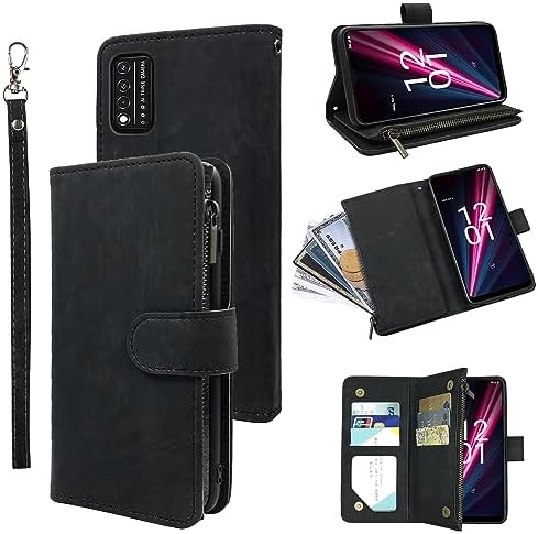 Amazon.com: Compatible with T-Mobile Revvl V+ 5G Wallet Case and ...