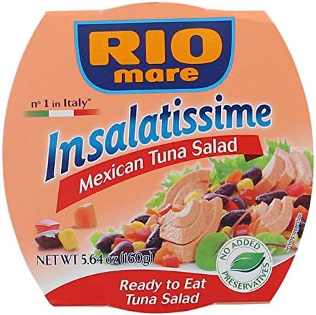 Amazon.com: Rio Mare Mexican Tuna Salad Tuna Pack of 1 (5.64 Ounce) can ...