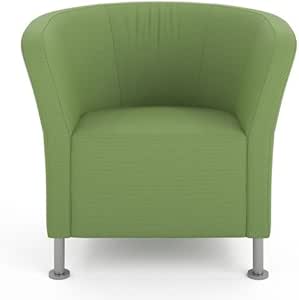 Amazon.com: HON HON Flock Fabric Round Lounge Chair : Office Products