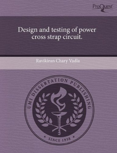 Buy Design and Testing of Power Cross Strap Circuit Book Online at Low ...