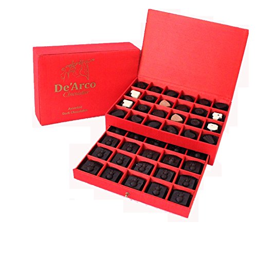 De'Arco Chocolatier Chocolate Gift Box, Dark Chocolates, Premium ...