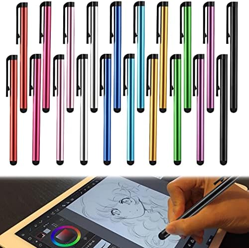 Stylus Pen, Stylus Pens for Touch Screens, 20 Pack Rubber Tip Touch Pen ...