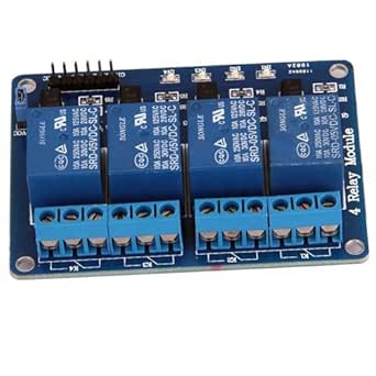 Amazon.com: 4-Channel 5V Relay Module for Arduino UNO MEGA R3 Mega2560 ...