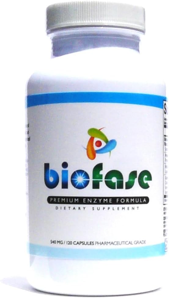 Amazon.com: Biofase-Premium-Enzyme-Formula 120 Capsules - Biofilm ...