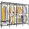 Amazon.com: Raybee Clothes Rack Heavy Duty 1100 LBS Capacity Clothing ...