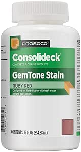 PROSOCO GemTone Stain | Translucent Color Dye for Interior Concrete ...