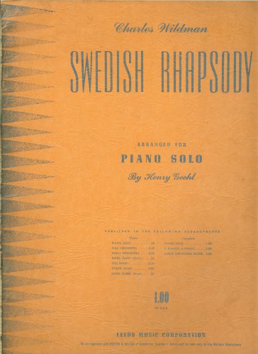 Swedish Rhapsody: Amazon.com: Books