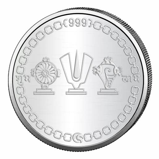 Buy SILVERA 100 Gms Balaji 999.0 Silver Coin Capsule | Precious Coin ...