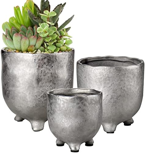 Amazon.com : Red Rabbits Ceramic Planter Pot 5 inch Indoor Plant Pot ...