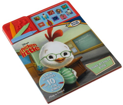 Color-Along Sound Activity Book: Disney's Chicken Little: 0042799735701 ...