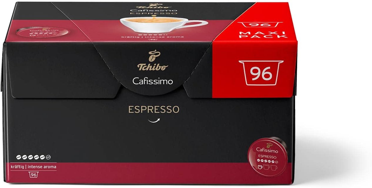 Tchibo Cafissimo Espresso Intense Aroma 96 Adet Kapsül Kahve : Amazon.com.tr: Gıda Ürünleri