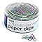 Officemate PVC Free Color Coated Paper Clips, 450 Per Tub Office Paper ...