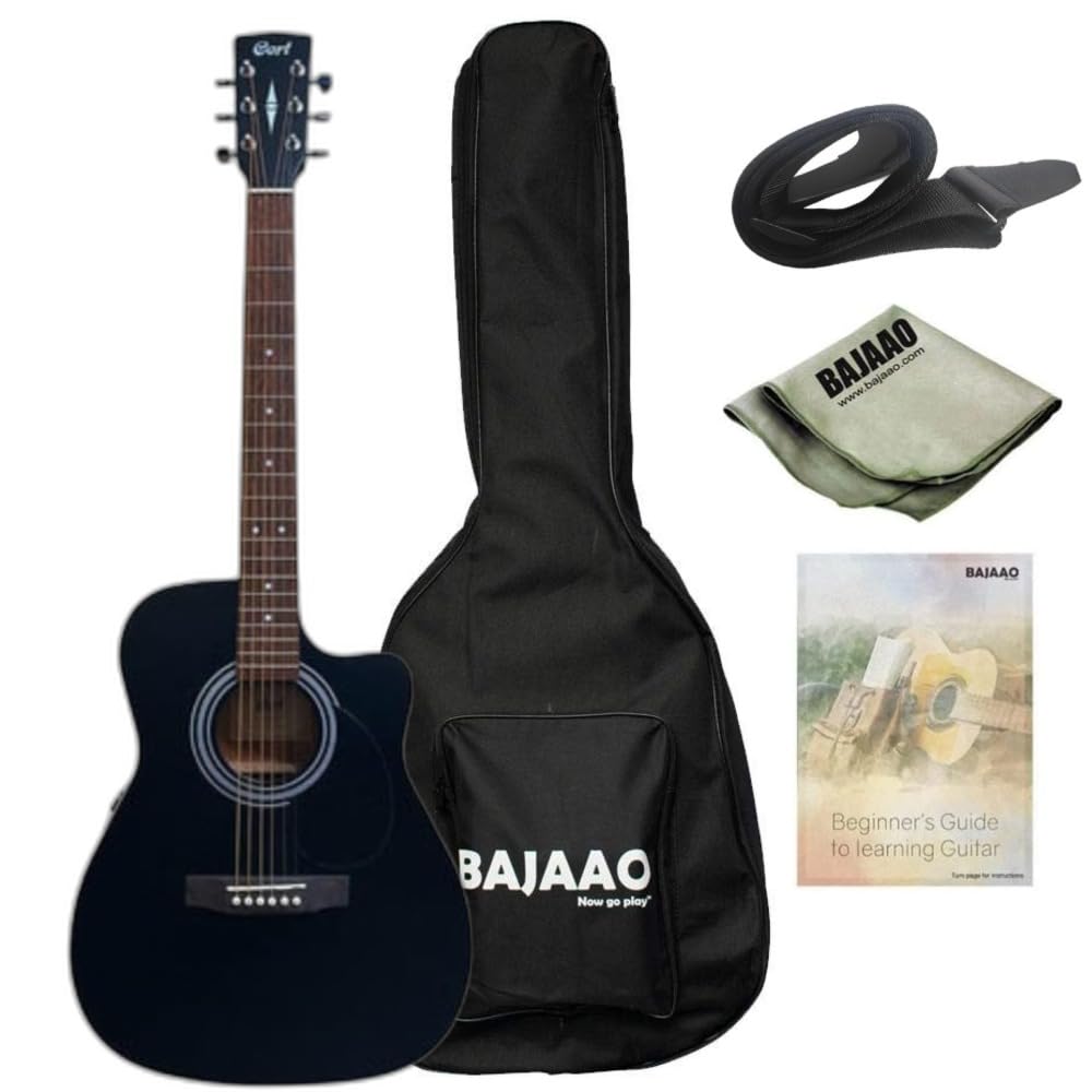 Cort Af500Ce Standard Series Cutaway 6 String Electro Acoustic Guitar ...