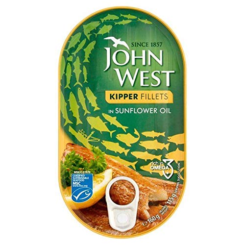 Amazon.com: John West Kipper Fillets in Oil 160g : Home & Kitchen
